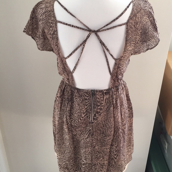 Alice + Olivia | Dresses | Alice Olivia Kimber Open Back Dress Mini ...